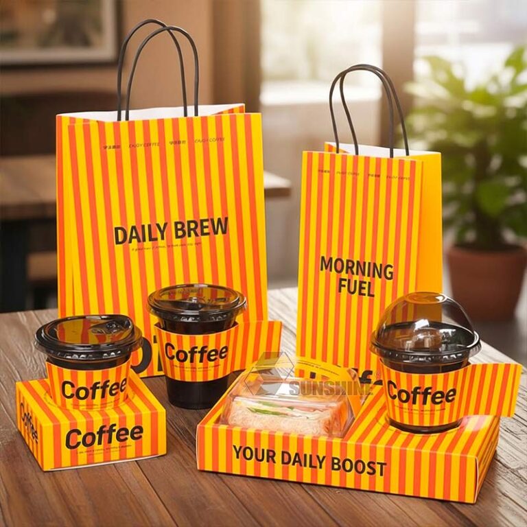 Sandwich Packaging Box with Embedded Thick Egg Toast Packaging Ins ...